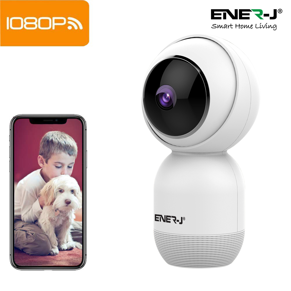 Ener-J Smart WiFi Indoor Camera with Motion Tracker – Home Secure Store