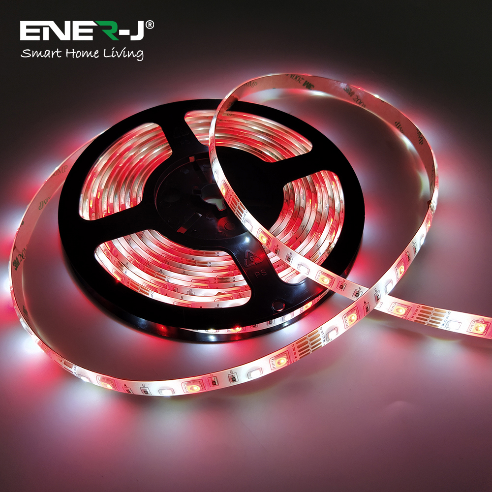 Ener-J Smart WiFi CCT Changing LED Strip Kit 5m – Home Secure Store