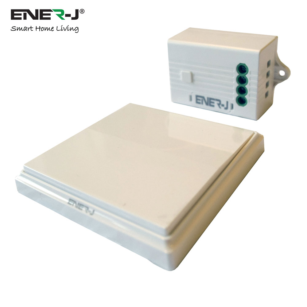 Ener-J Wireless Kinetic Non Dimmable Switch – Home Secure Store