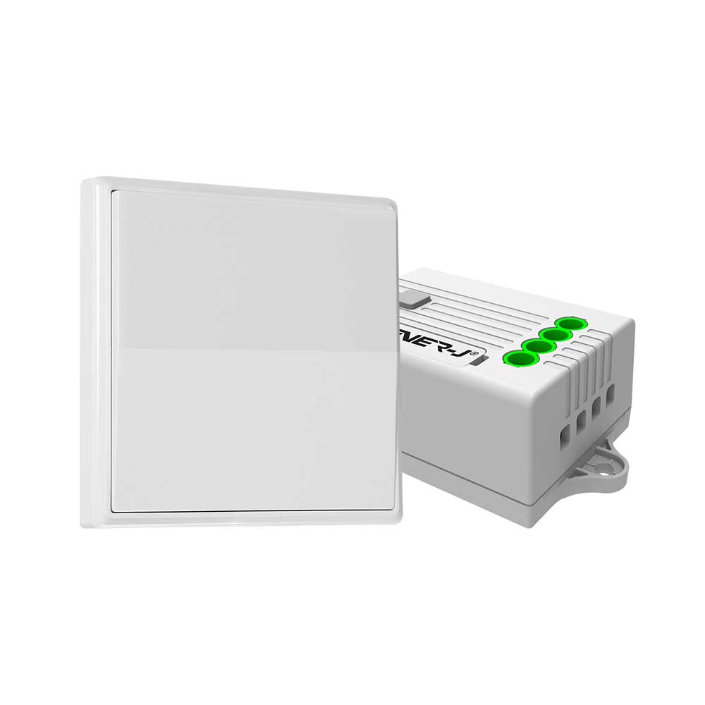 Ener-J 1 Gang Wireless Kinetic Dimmable Switch – Home Secure Store